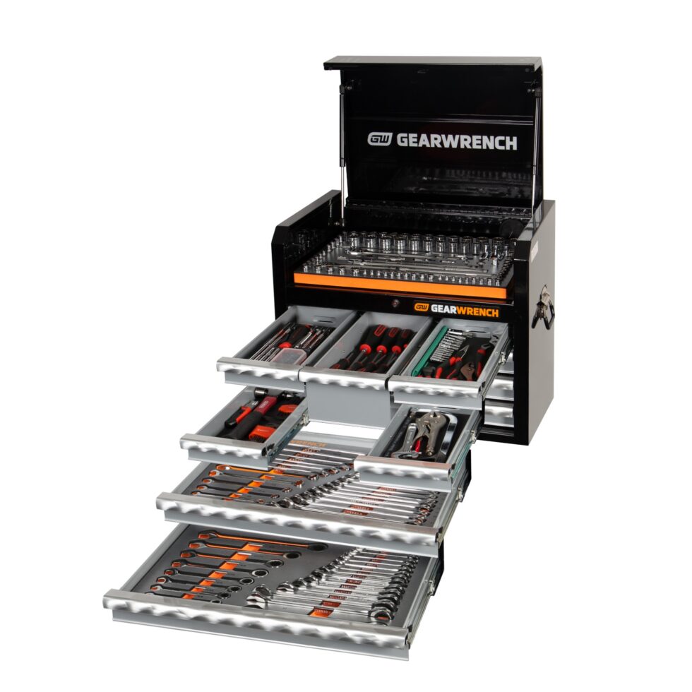 GEARWRENCH 257 piece Combination Tool Kit + 26 inch Tool Chest ...